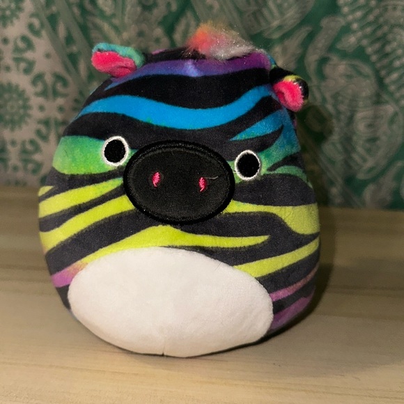 Squishmallows | Toys | Safiyah The Zebra 5 Squishmallows Stuffed Plush ...